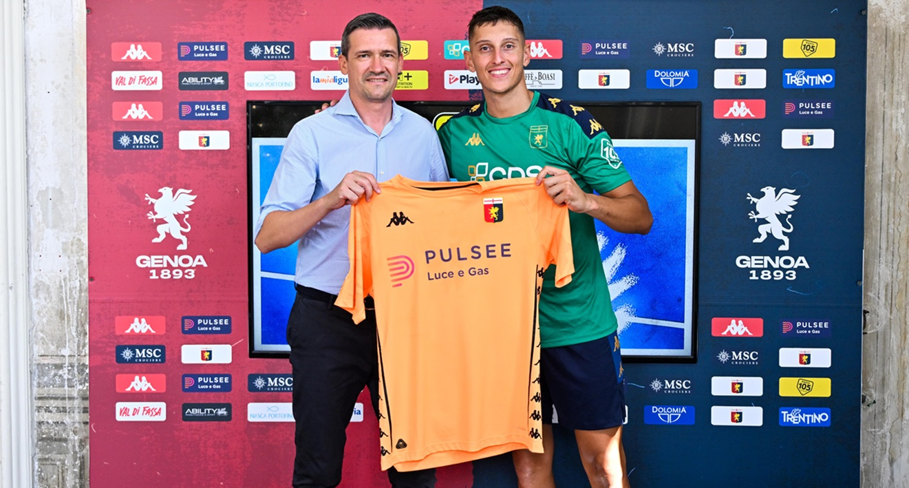 Pierluigi Gollini è il nuovo portiere - Genoa Cricket and Football Club ...