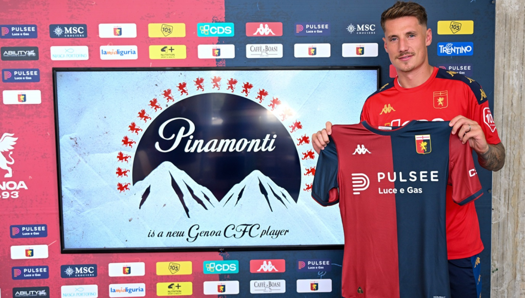 Andrea Pinamonti è un giocatore del Genoa - Genoa Cricket and Football ...