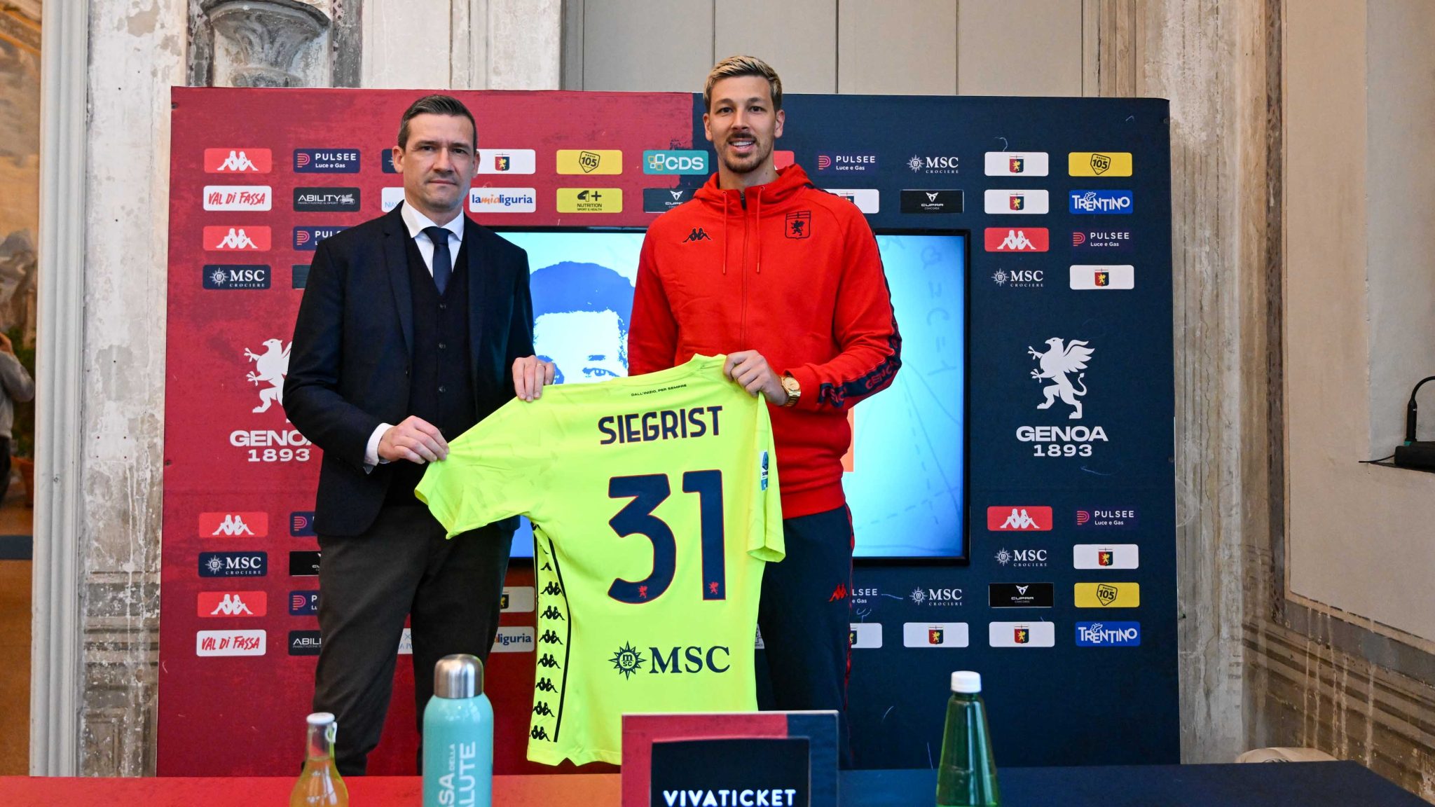 Siegrist è un nuovo portiere del Genoa - Genoa Cricket and Football ...